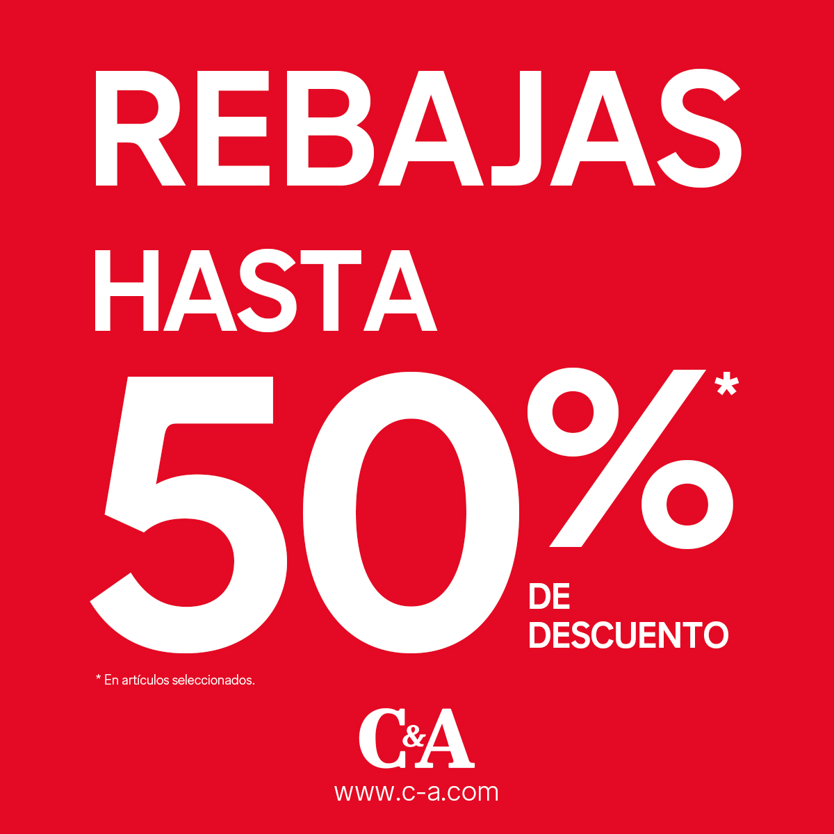 Rebajas en C&A - Espai Gironès